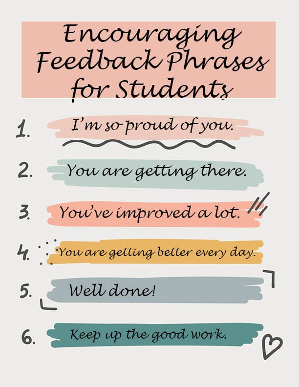 Providing Written and Verbal Feedback to Students